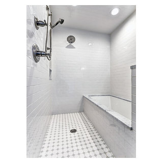 Wet Room Tub / Shower Combo - Traditional - Bathroom - Charleston - by ...
