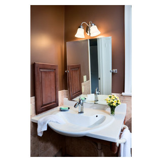Wheelchair Accessible Vanity - Traditional - Bathroom - Philadelphia ...