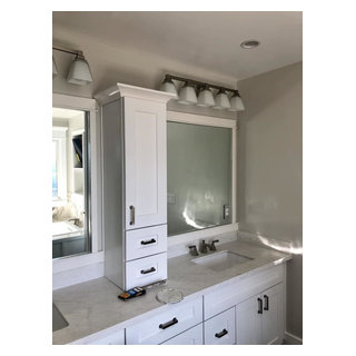 White Bathroom - Transitional - Bathroom - San Francisco - by Castro ...