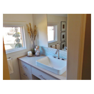 Whole House Renovation: Small Bathroom - Contemporary - Bathroom ...