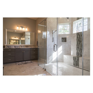 Zero Entry Walk In Shower - Bluffton, SC - Contemporary - Bathroom - by ...