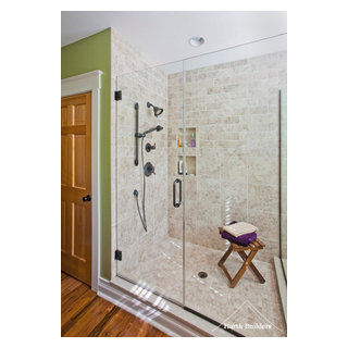 Zero Threshold Shower - Bathroom - Philadelphia - by Harth Builders | Houzz