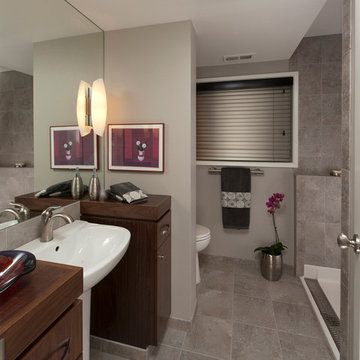 Zero Threshold Shower Bathroom Ideas - Photos & Ideas | Houzz