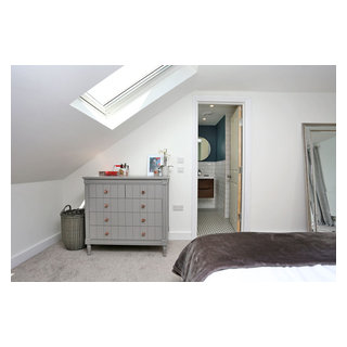 A rear dormer loft conversion into one master bedroom and one shower ...