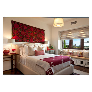 Andalusian Style Montecito Residence - Transitional - Bedroom - Santa ...