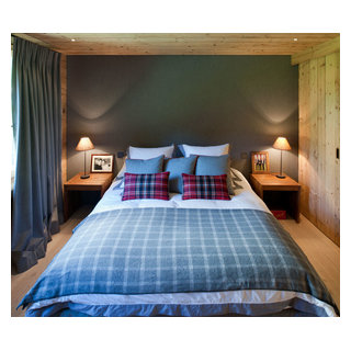Ardesia Design - Chalet Gstaad - Traditional - Bedroom - London - by ...