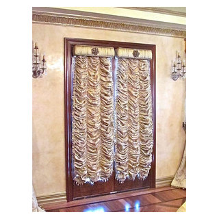 Austrian Shades - Mediterranean - Bedroom - New York - by Carte Blanche ...