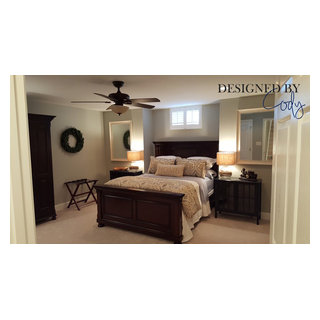 Basement Guest Suite Renovation - Transitional - Bedroom - DC Metro ...