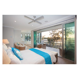 Beachside Abode - Beach Style - Bedroom - Other - by Tempus Design ...