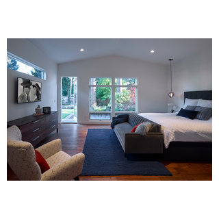 Bellevue (mid century modern) - Bedroom - Seattle - by JLS Construction ...