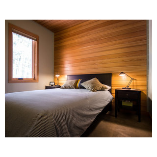 Big Rock House - Rustic - Bedroom - Seattle - by Johnston Architects ...