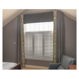 Blackout Window Treatments - Contemporary - Bedroom - Indianapolis - by ...