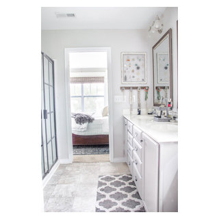 Blesser House - How to Install Sliding Barn Doors - Farmhouse - Bedroom ...