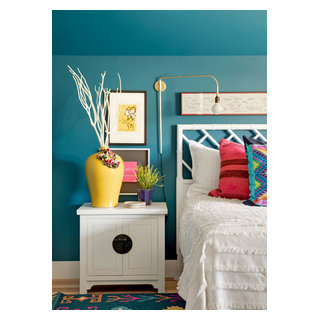 Bohemian Retreat - Eclectic - Bedroom - Minneapolis - by Lucy Interior ...