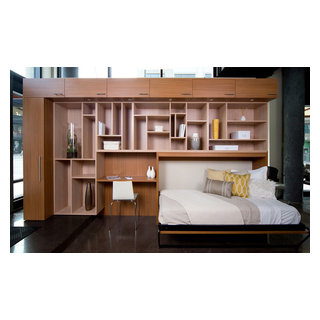 Boxed in Murphy Bed - Modern - Bedroom - Detroit - by California ...
