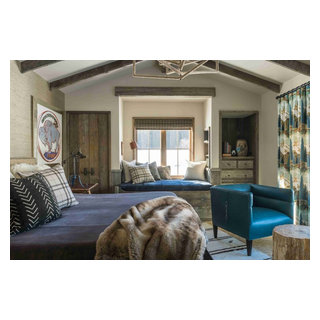 Bridger Canyon Guest House - Rustic - Bedroom - Other - by Miller ...