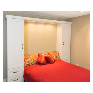 Built-in Wall Bed - Traditional - Bedroom - San Francisco - by ...