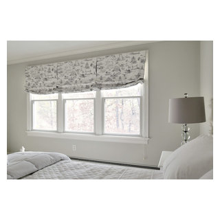 Cape Cod Toile - Beach Style - Bedroom - Boston - by Melinda Headrick ...