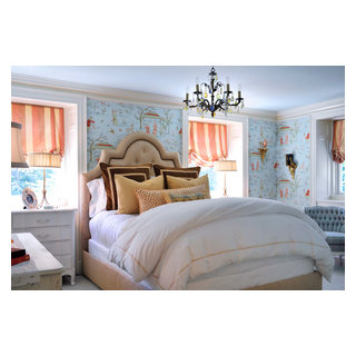Caumsett Show House - Bedroom - New York - by Ashbourne Designs | Houzz