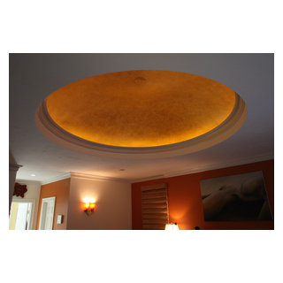 Ceiling Dome with LED Lighting - Bedroom - Boston - by Almar Building ...