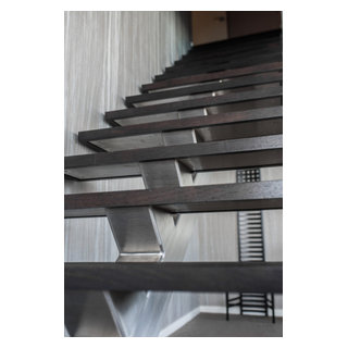 Chicago IL Lake Shore Drive - Design by Blossfeld Design - Staircase ...