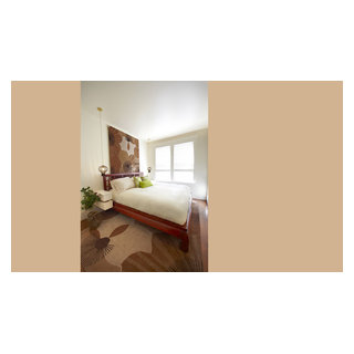 Chinatown modern pied-à-terre - Modern - Bedroom - Los Angeles - by ...