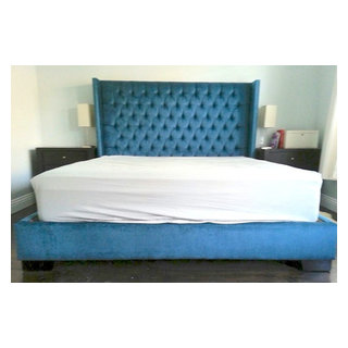 Cleo Bed - Transitional - Bedroom - Los Angeles - by LAS Interior ...