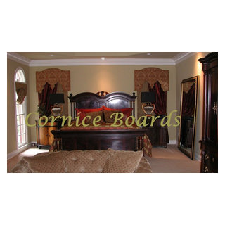 Cornice Boards - Eclectic - Bedroom - Other - by The Interiors Workroom ...