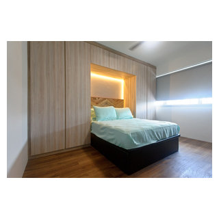 Costa Ris 4 Room BTO - Scandinavian - Bedroom - Singapore - by OMUS ...