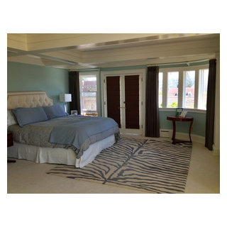 Custom Drapery & Roman Shades - Traditional - Bedroom - Seattle - by ...