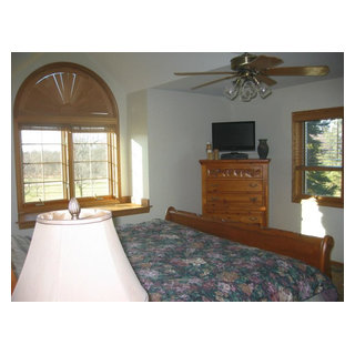 Custom Sunburst Shutter Treatments - Traditional - Bedroom - Milwaukee ...