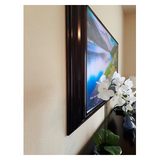 Custom Television Frames - Victorian - Bedroom - Houston - by At The ...