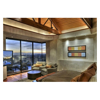 Desert Contemporary Hillside - Contemporary - Bedroom - Phoenix - by ...