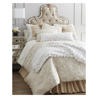 Dian Austin Couture Home "Chantilly" Bed Linens - Traditional - Bedroom ...