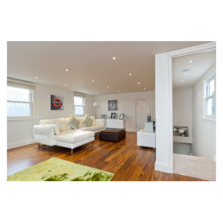 Double Side Dormer Loft Conversion - Contemporary - Bedroom - Surrey ...