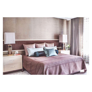 Drapery by Distinctive Window Treatments Plus - Contemporary - Bedroom ...