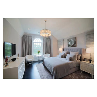 East Hampton Modern Farm House - Bedroom - New York - by Hampton Fabric and Blinds | Houzz