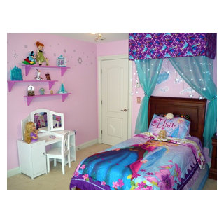 Frozen Themed Bedroom - Eclectic - Bedroom - Other - by User | Houzz