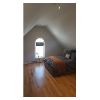 Garage attic conversion - Traditional - Bedroom - Montreal - by DA ...