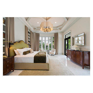 Gracious Master Suite - Transitional - Bedroom - Miami - by Interiors ...