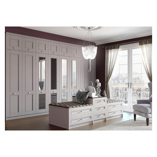 Hammonds Harpsden fitted wardrobes in Rich Praline - Traditional ...