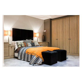 Hammonds Libretto Fitted Wardrobe in Aragon Oak - Contemporain ...