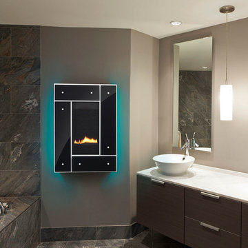 Backlit Fireplace - Photos & Ideas | Houzz