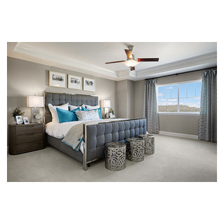 Hemingway model home in Colorado - Contemporary - Bedroom - Denver - by ...