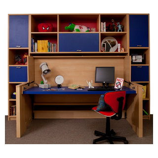 Hidden Bed As A Desk - Contemporary - Bedroom - Philadelphia - by The ...