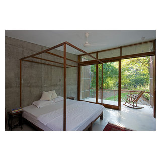 House on a Stream - Contemporary - Bedroom - Mumbai - by Architecture ...
