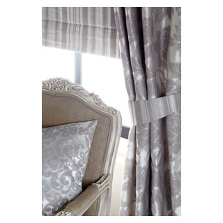 Inverted Pinch Pleated Drapery Panels for Your Bedroom - Classique ...