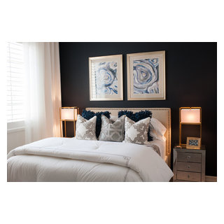 Jewel Box Guest room - Contemporary - Bedroom - Las Vegas - by Krystina ...