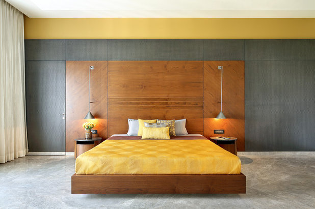 25 Unique Wall Panelling Ideas to Accent the Wall Behind the Bed