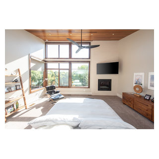 Kaysville Pond House - Midcentury - Bedroom - Salt Lake City - by Greg ...